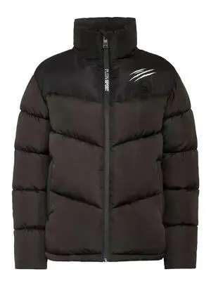 PLEIN SPORT Quilted Puffer Jacket - ""02 Black""